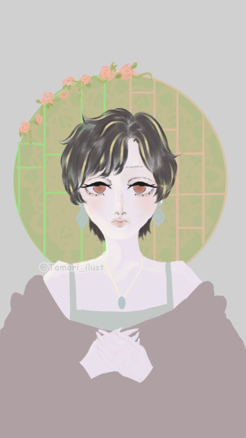 Tamari perfil - ibisPaint