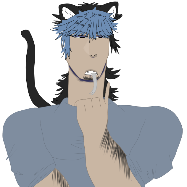 Cat man - ibisPaint