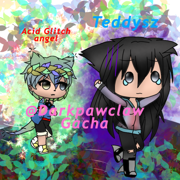 Teddysz and acid chase gift - ibisPaint