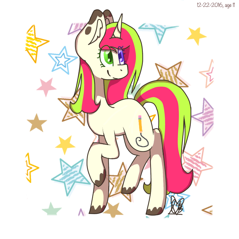 Scribble Swirl (OC) - Speedpaint #2 - ibisPaint