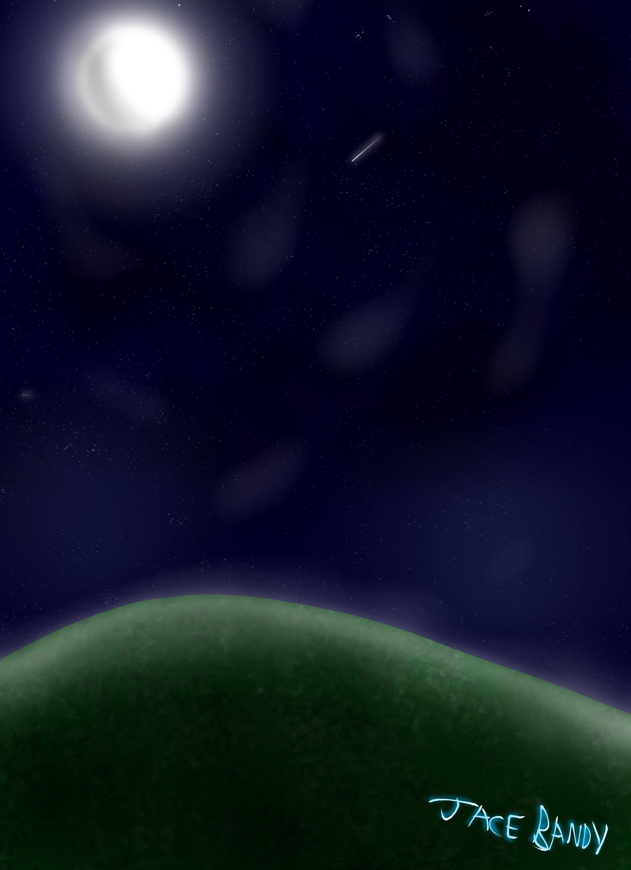 beautiful night - ibisPaint