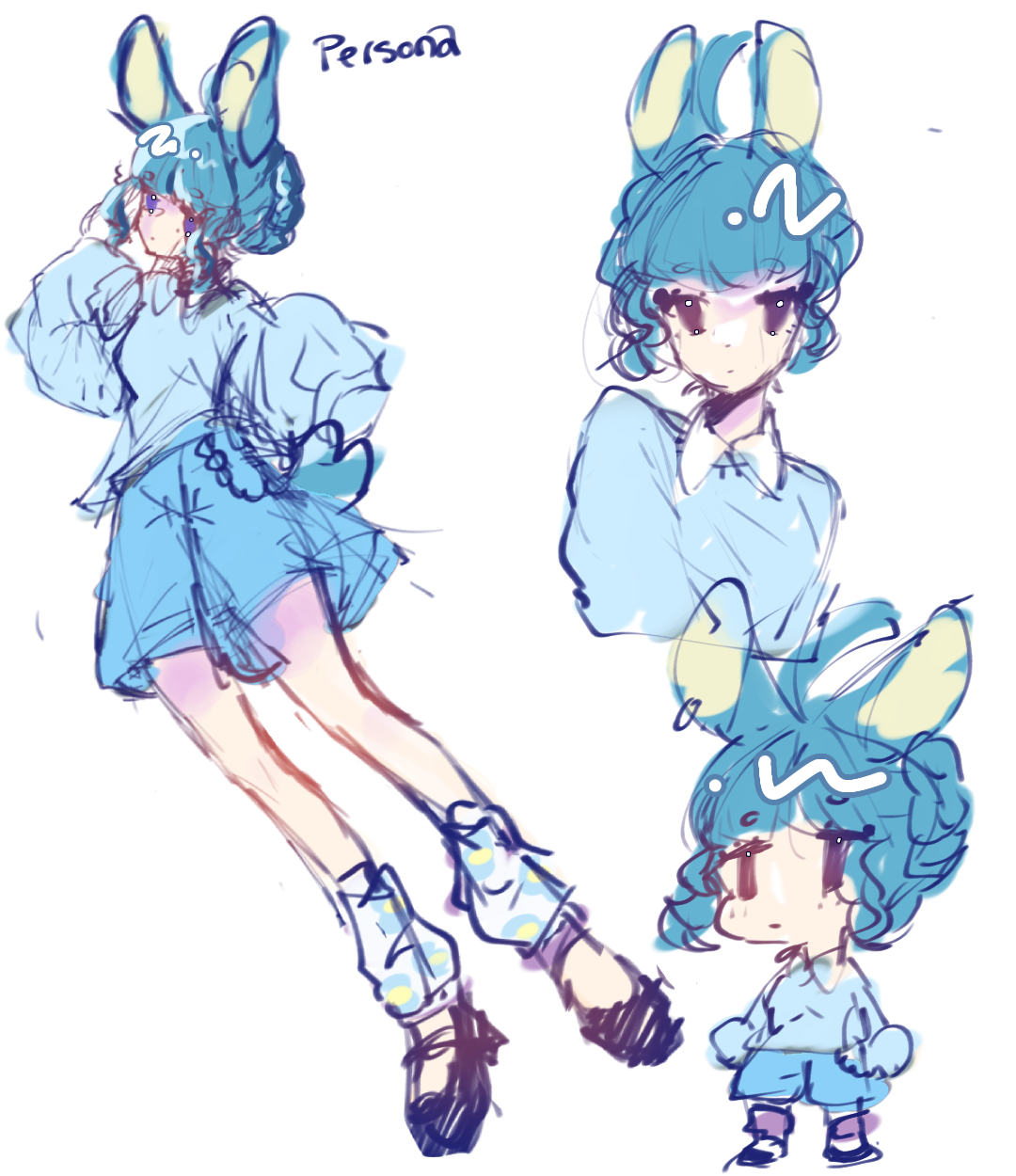 Persona Redesign - ibisPaint