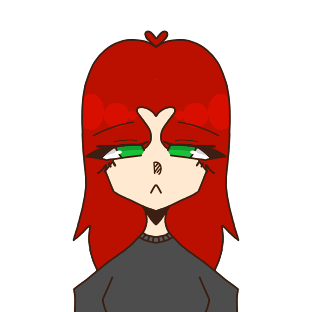 Cute red head - ibisPaint
