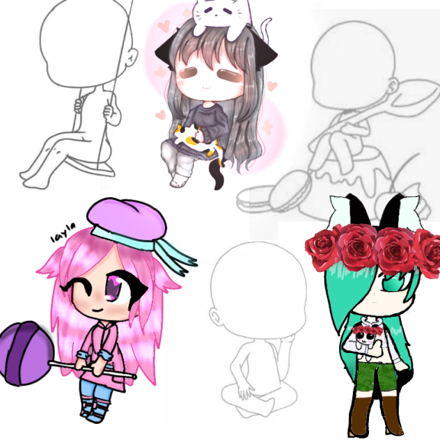 Gacha collab - ibisPaint