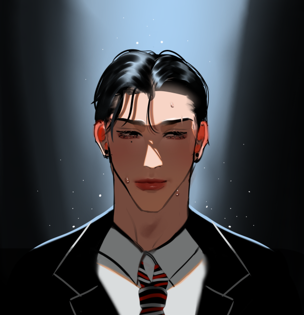 Man in a suit - ibisPaint