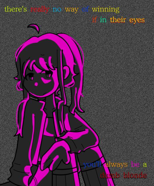 dumb blonde - ibisPaint