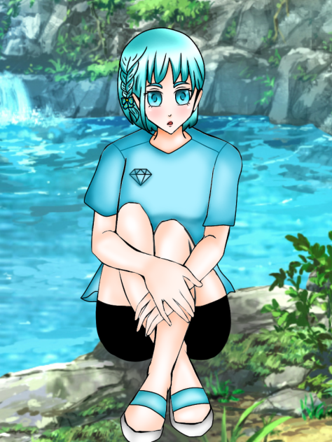 Relax Girl🔵💎💧 - ibisPaint