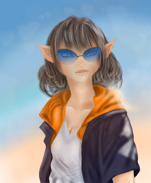 Cool in the Heat! - ibisPaint