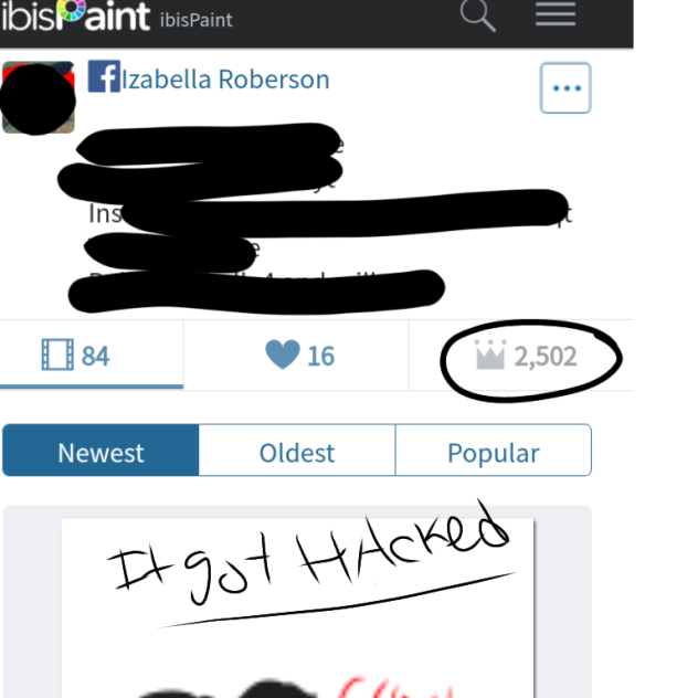 my old acc - ibisPaint