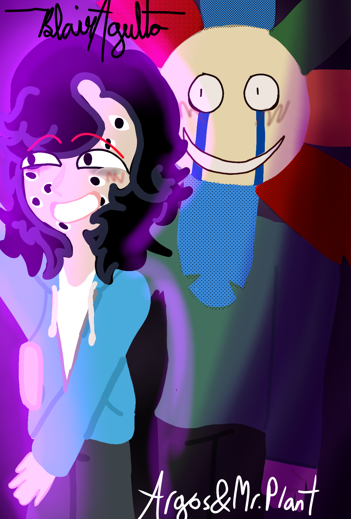 Argos & Mr. plant - ibisPaint