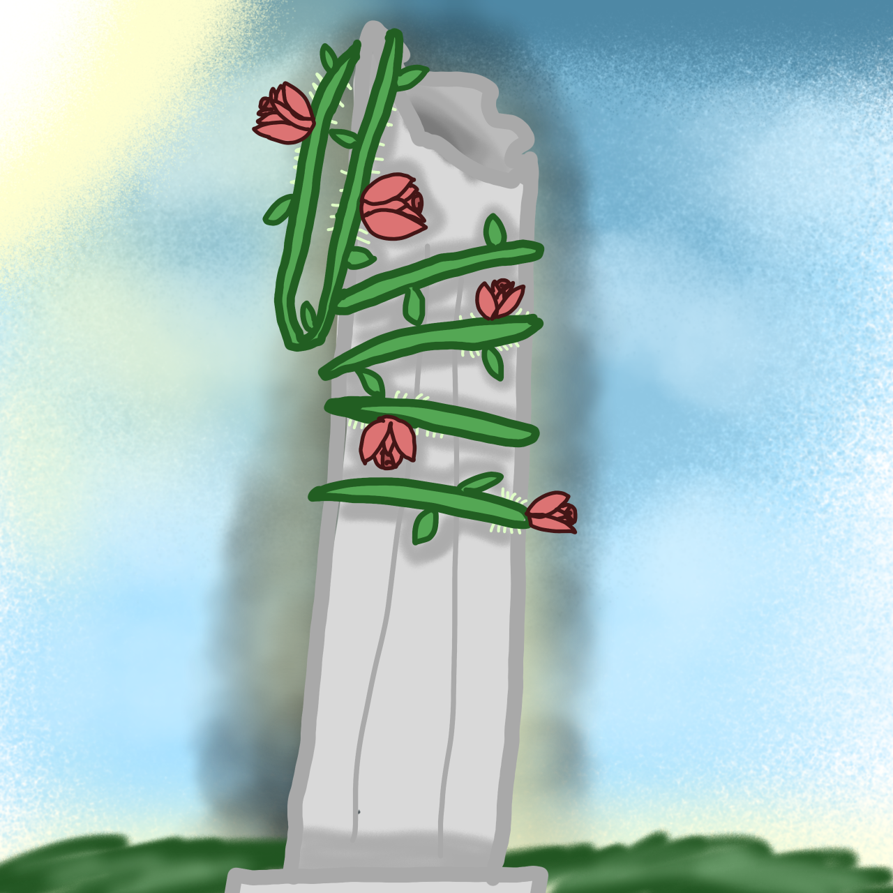 Every rose has it’s thorns - ibisPaint