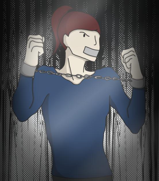 Two Sides Chained Up - ibisPaint