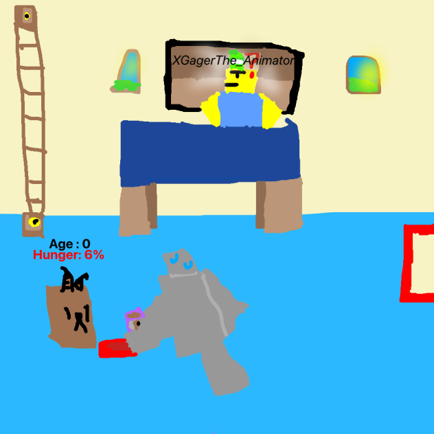 Very Horrible Raise a Floppa 2 Fanart - ibisPaint