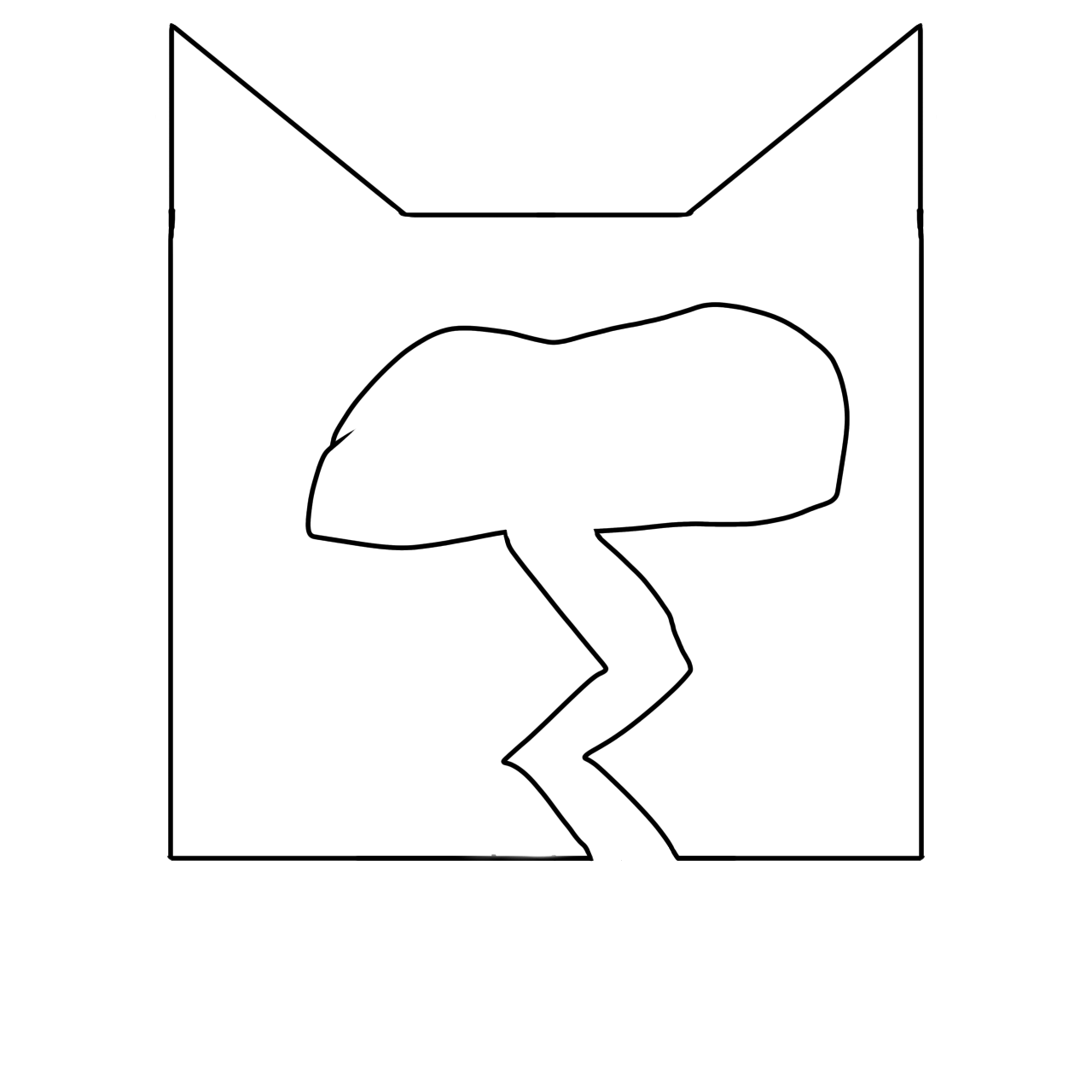 Stormclan symbol. - ibisPaint