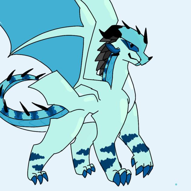 Funky ahh looking dragon!! - ibisPaint