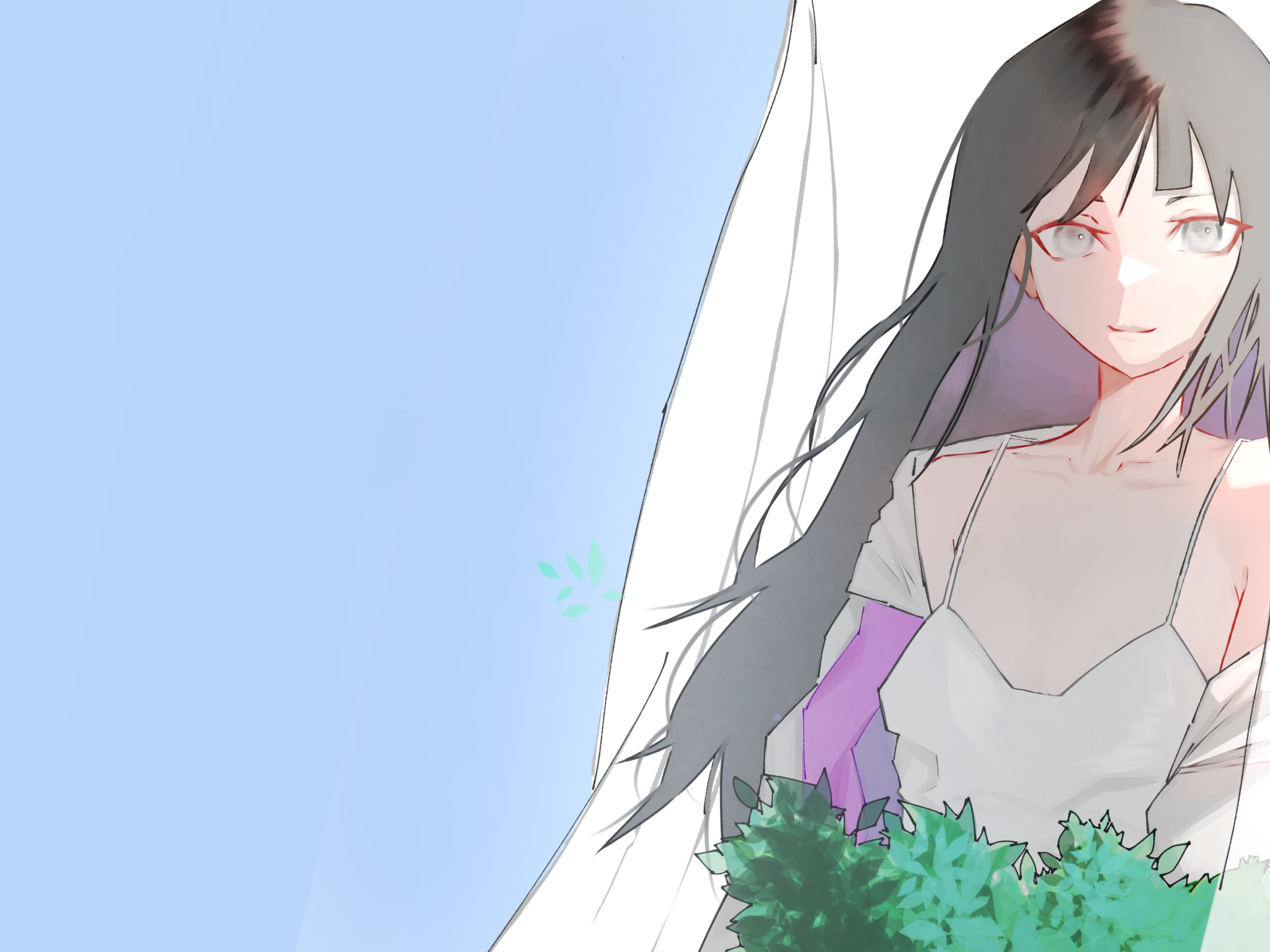 Hinata Hyuga in heaven - ibisPaint