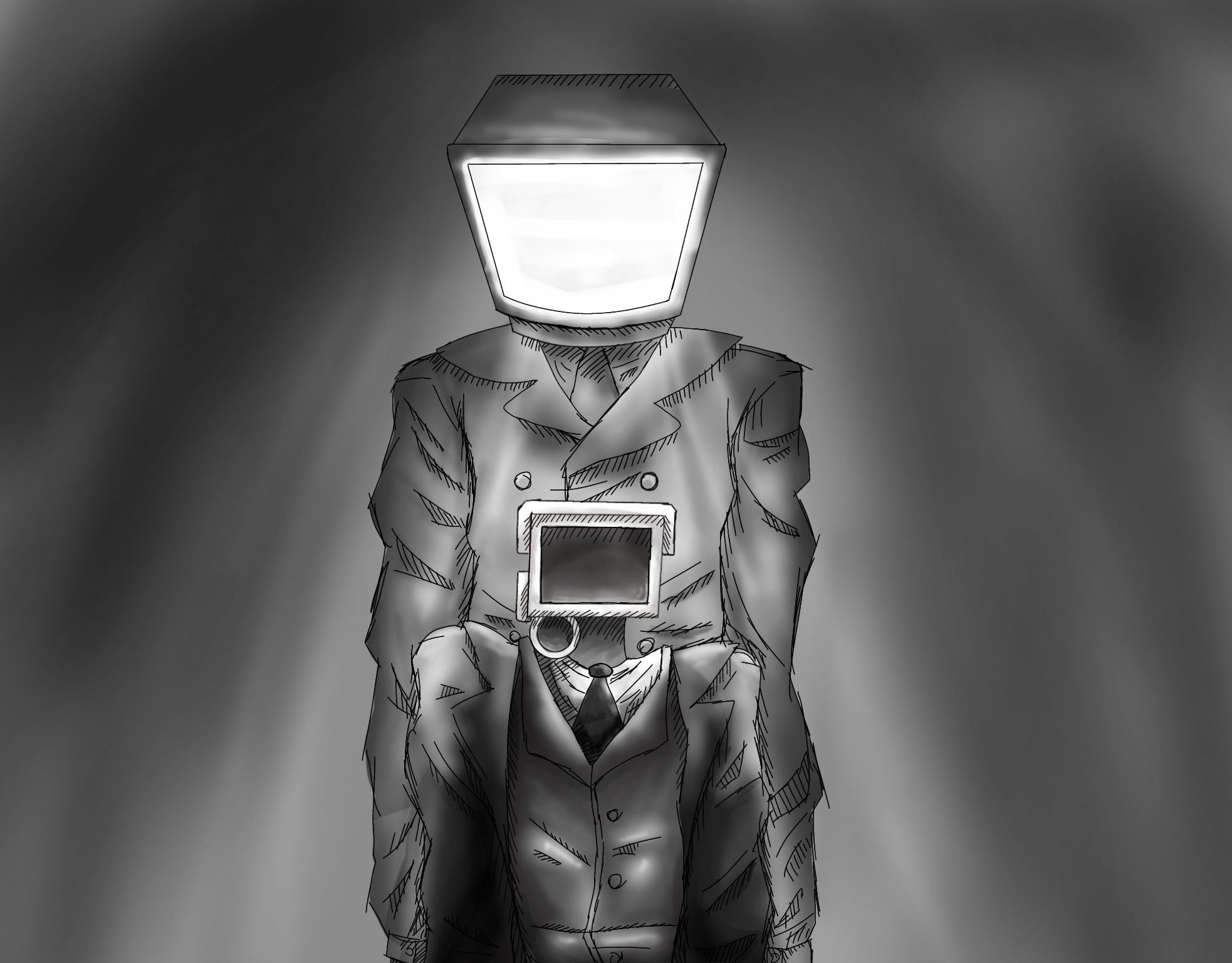 tv man - ibisPaint