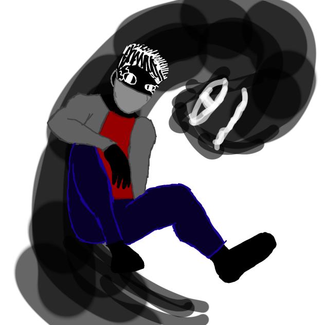 Kyro with the shadow of rejection - ibisPaint