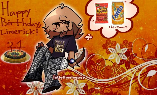 happy birthday to limerick - ibisPaint