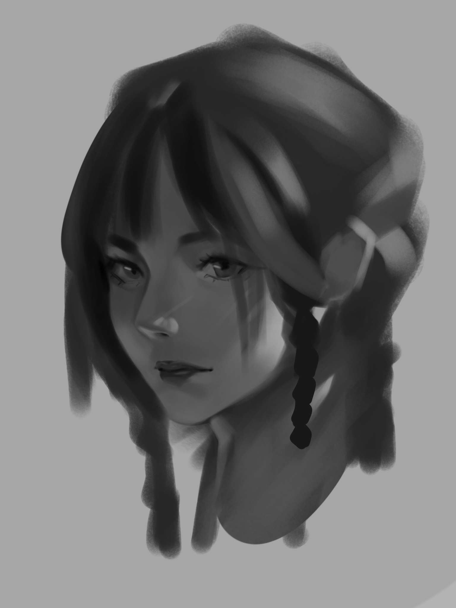 WLOP value study - ibisPaint