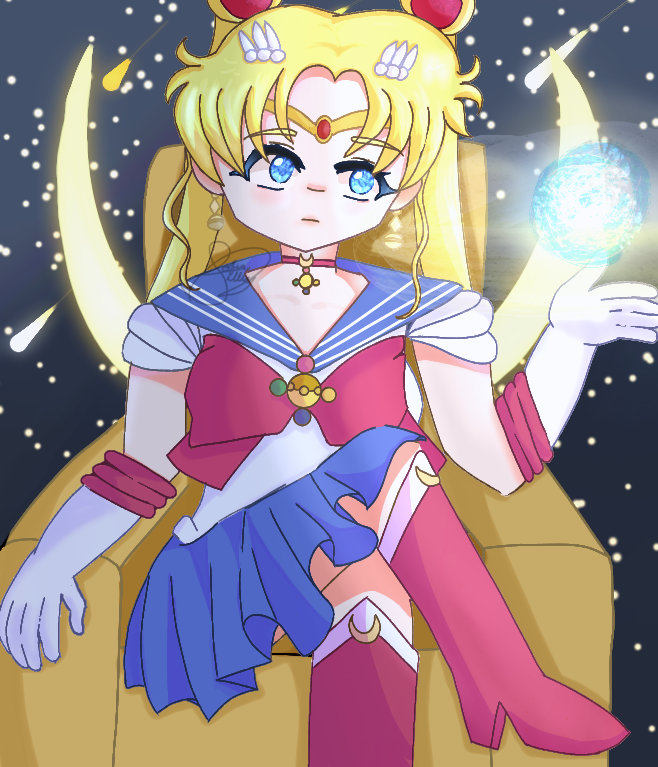 usagi, serena; sailor moon🌙 - ibisPaint