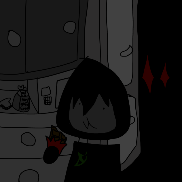 Late night snack - ibisPaint