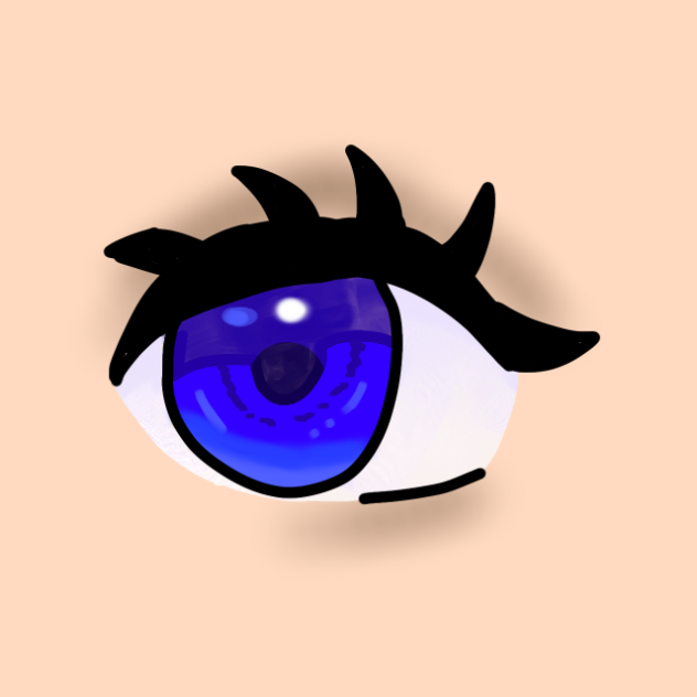 blinking eye - ibisPaint