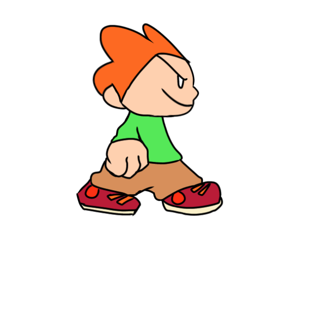 Pico walk cycle - ibisPaint