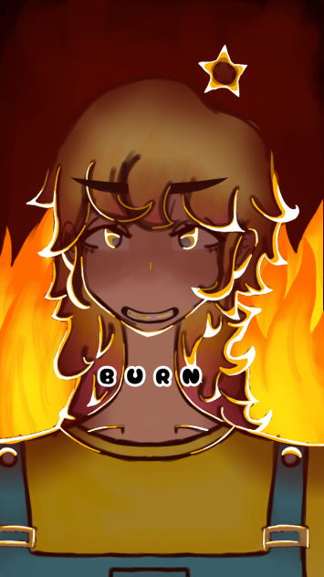 I'd let the world burn~ - ibisPaint