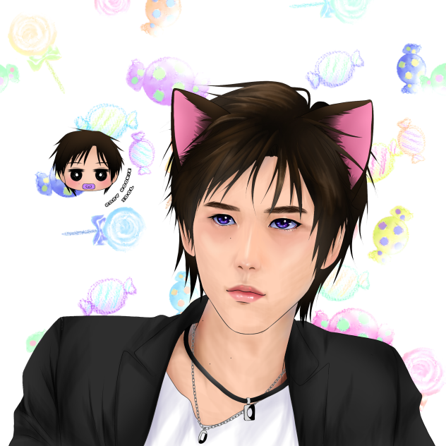 규냥이 Catboy Kyuhyun (baby) - ibisPaint