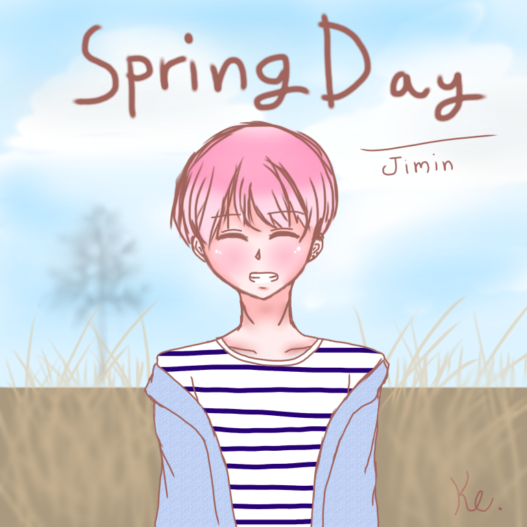 Park Jimin - Spring day - ibisPaint