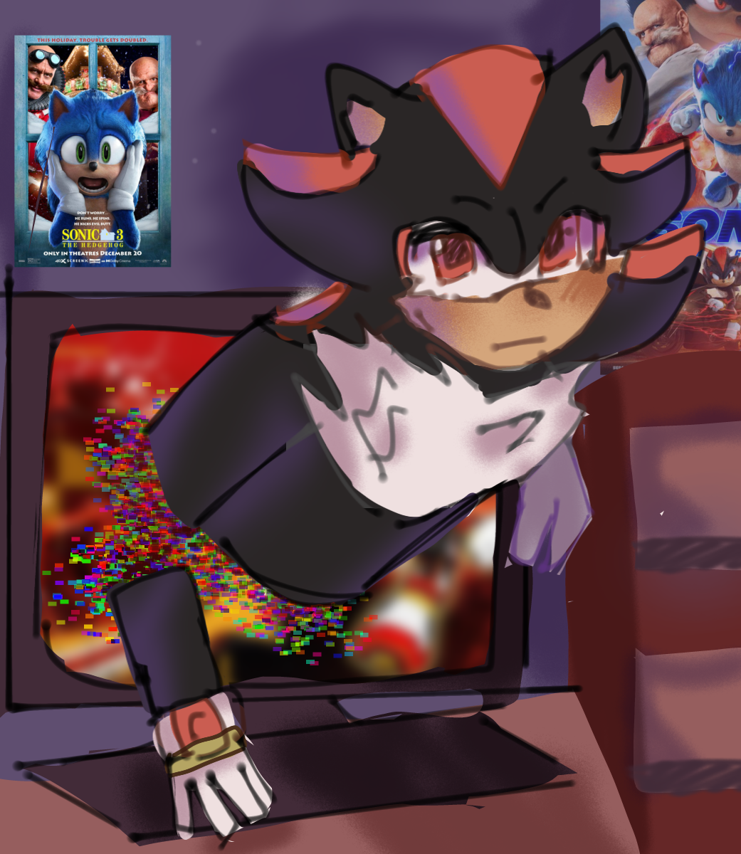 shadow the Hedgehog - ibisPaint