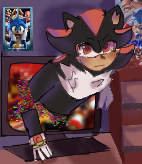 shadow the Hedgehog - ibisPaint