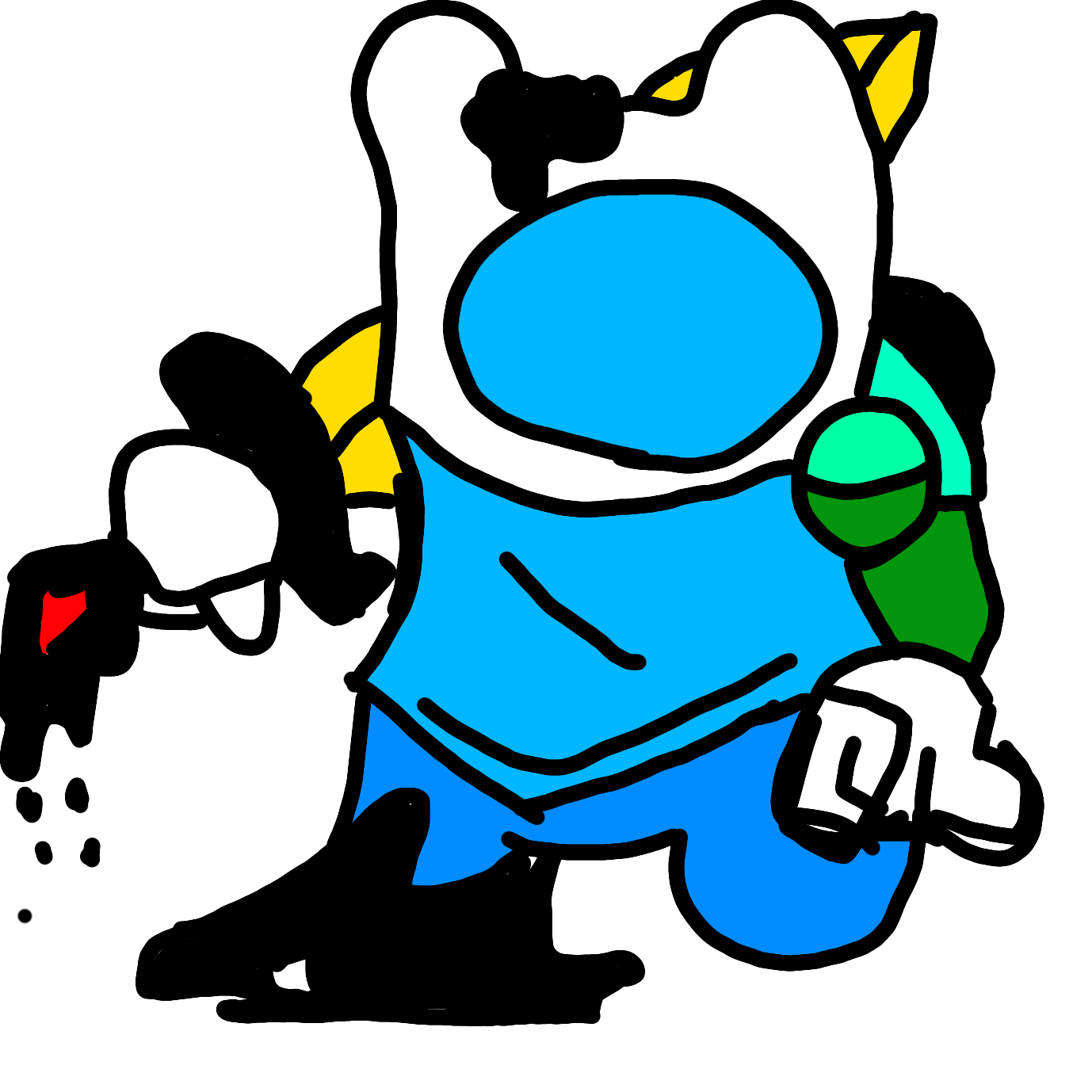 Finn Corrupted (Versión Among Us) ^^ - ibisPaint