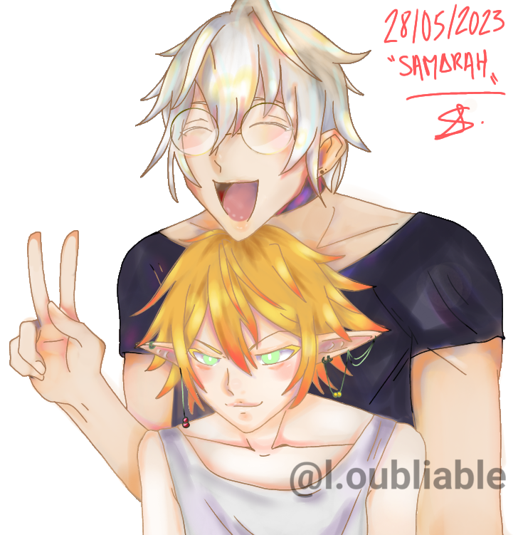 [OC] Ace x Kura - ibisPaint