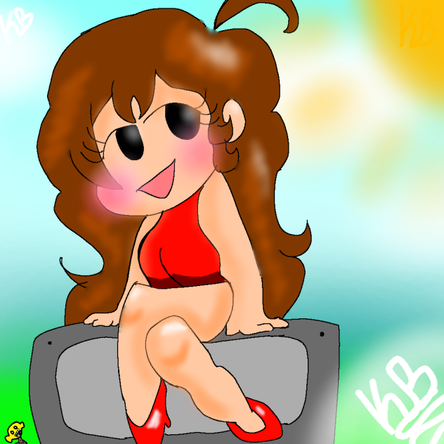 The Girlfriend - ibisPaint