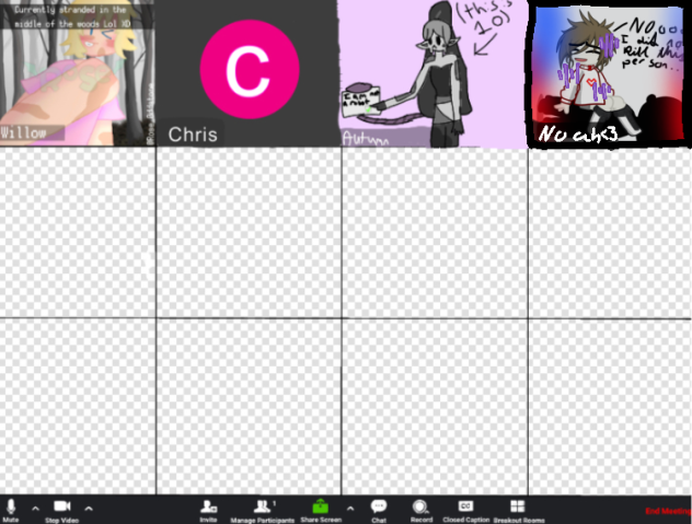 Zoom call collab - ibisPaint