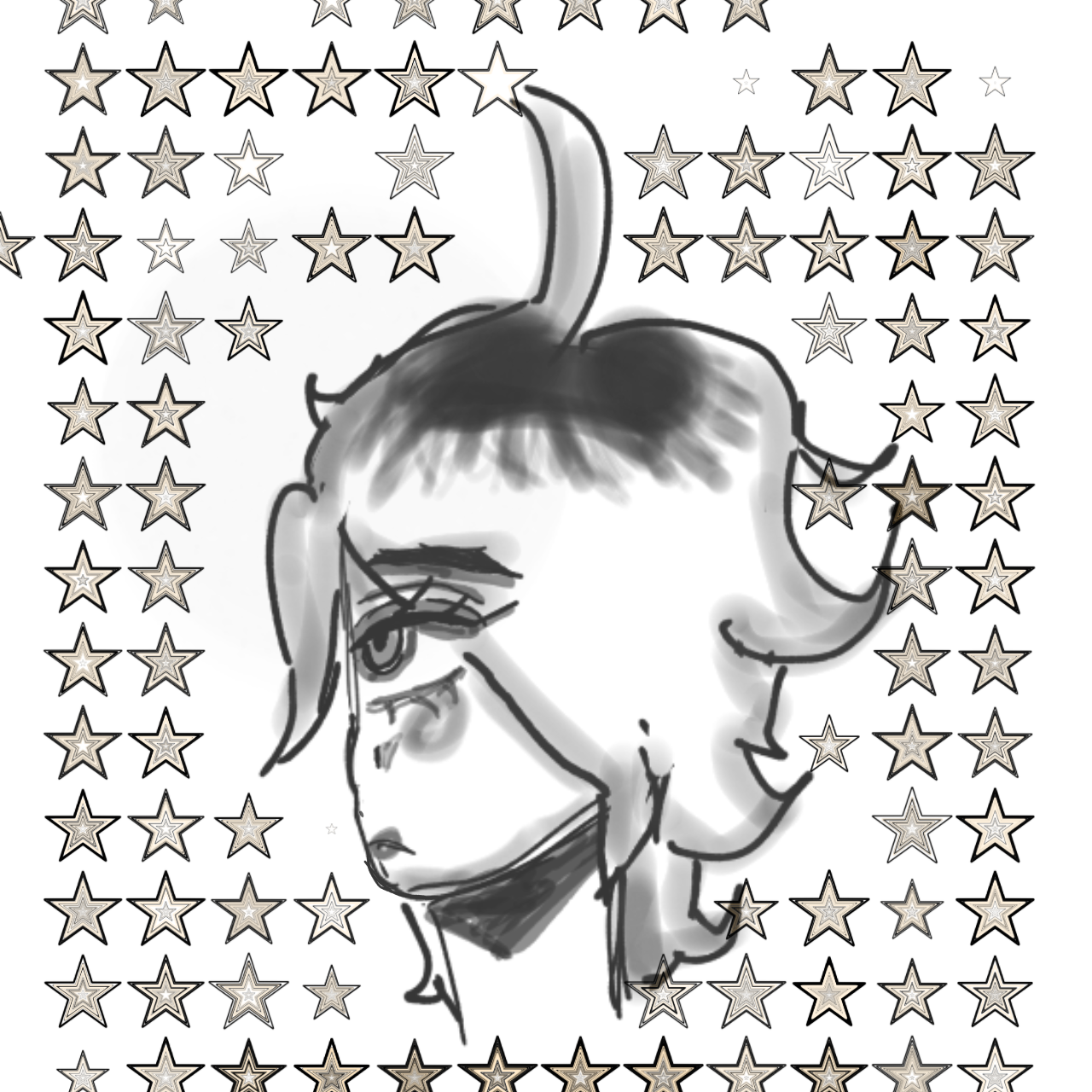 Trying side profile - ibisPaint