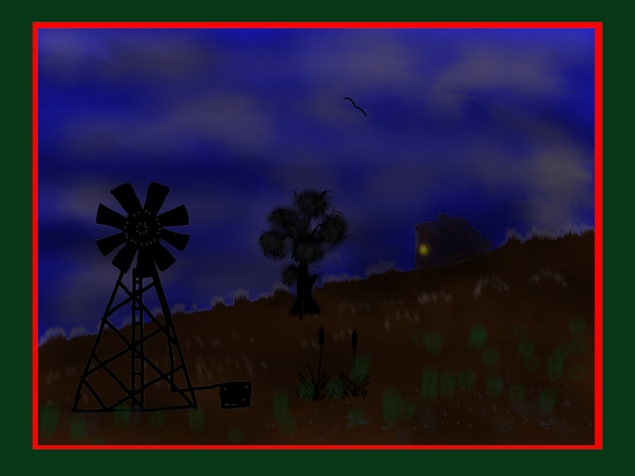 outback shack - ibisPaint