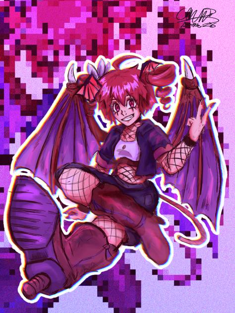 Teto if she was in my oc world - ibisPaint