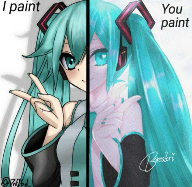 Hatsune Miku - ibisPaint