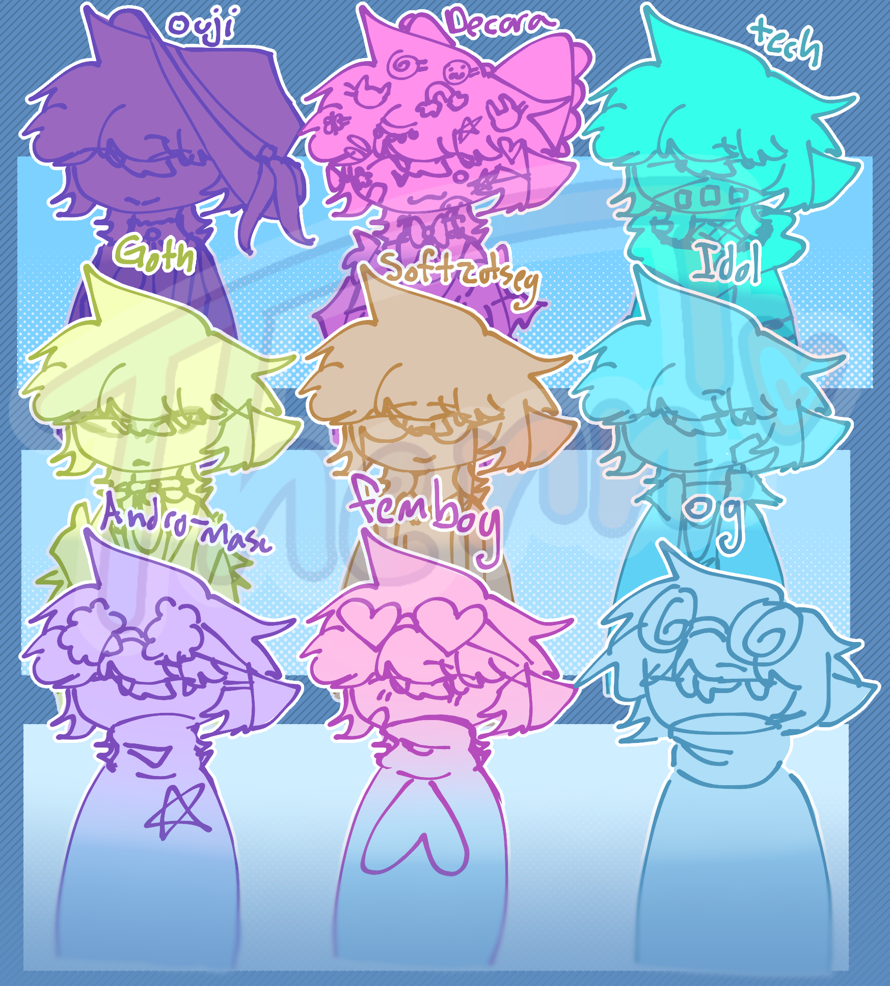 Some masc Degens - ibisPaint