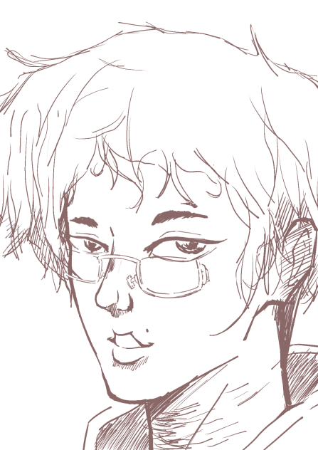 trying comics book character #1 - ibisPaint