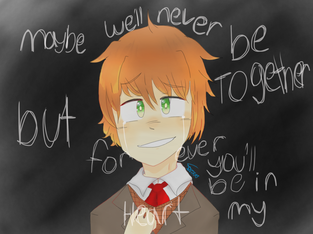 Male!Monika [DDLC] - ibisPaint