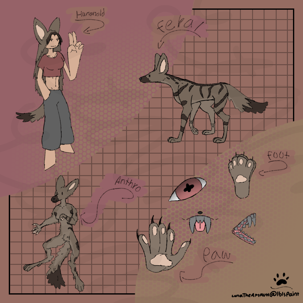 Soralous Greed (aardwolf) - ibisPaint