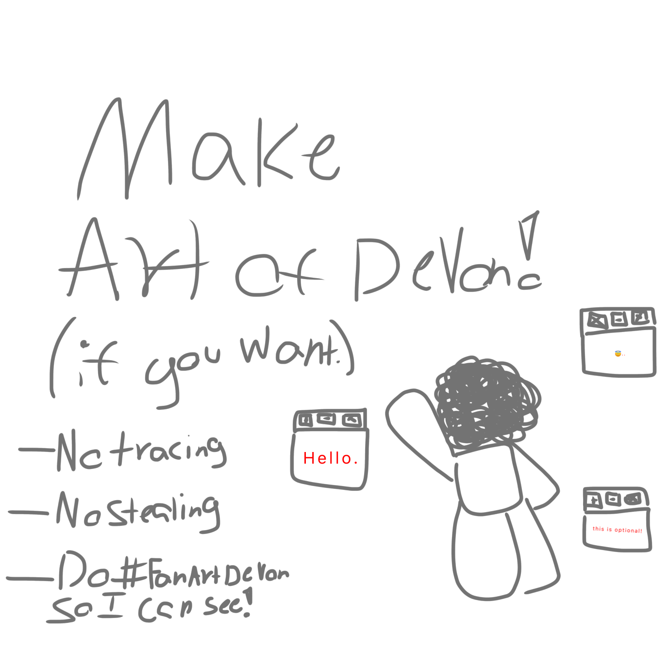 Make art of Devon #FanArtDevon - ibisPaint