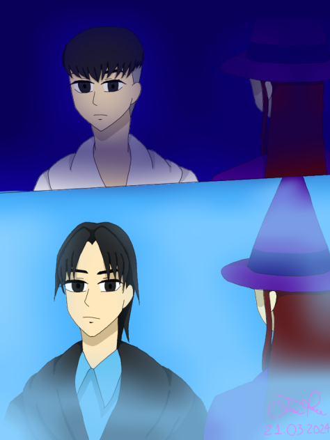 before vs after - ibisPaint