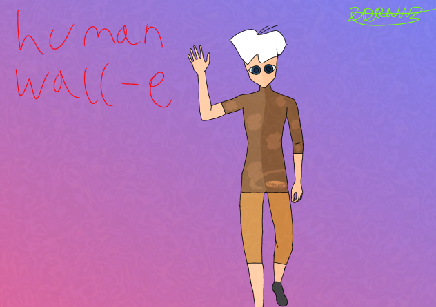 Wall-E human - ibisPaint