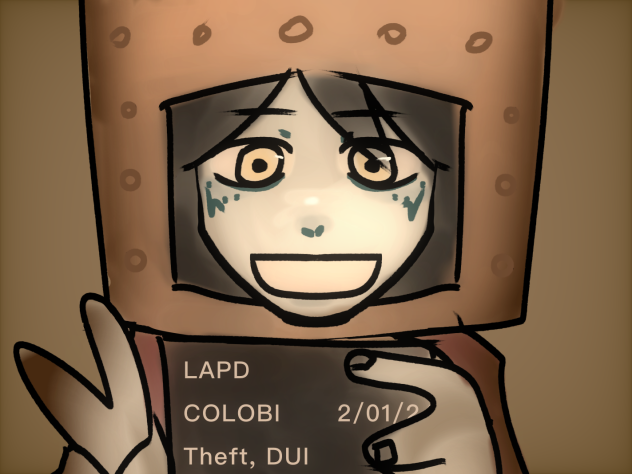 COLOBI in jail - ibisPaint