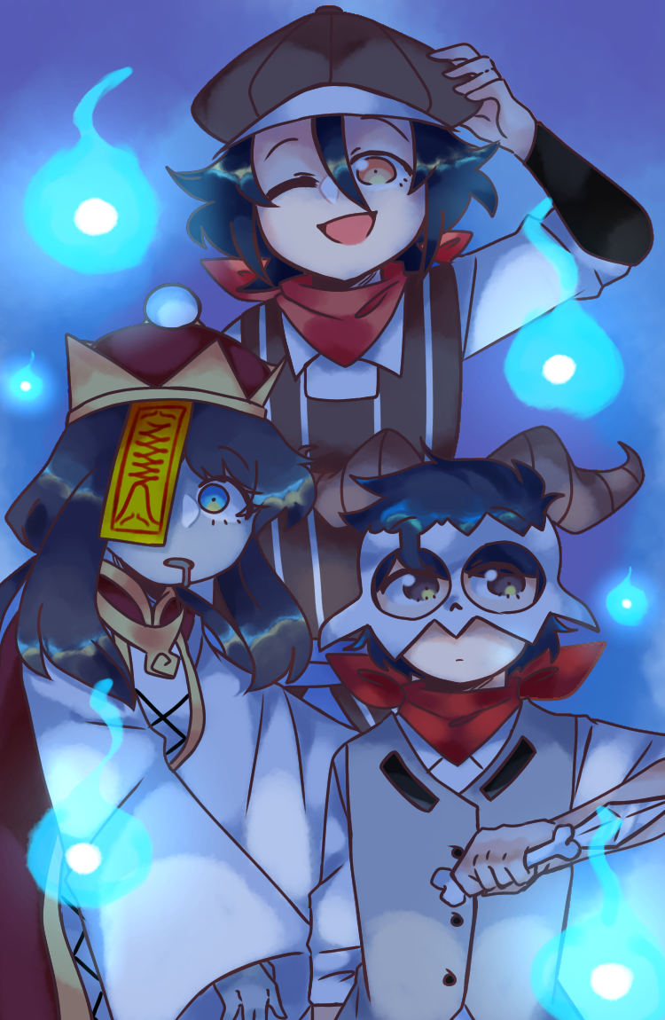 Graveyard Trio - ibisPaint